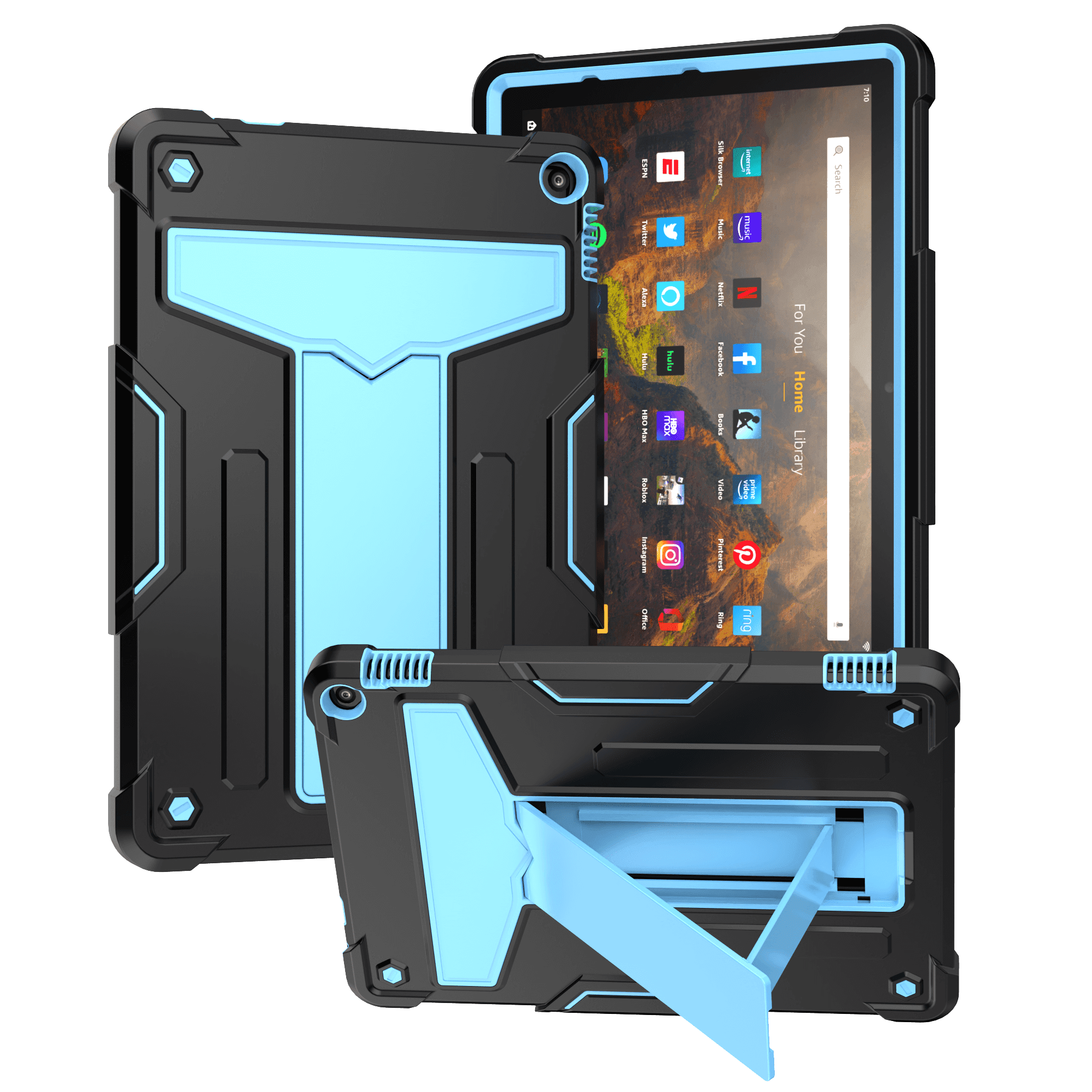 Case for Fire HD 10/HD 10 Plus Tablet (2021 Release, 11th Generation ...