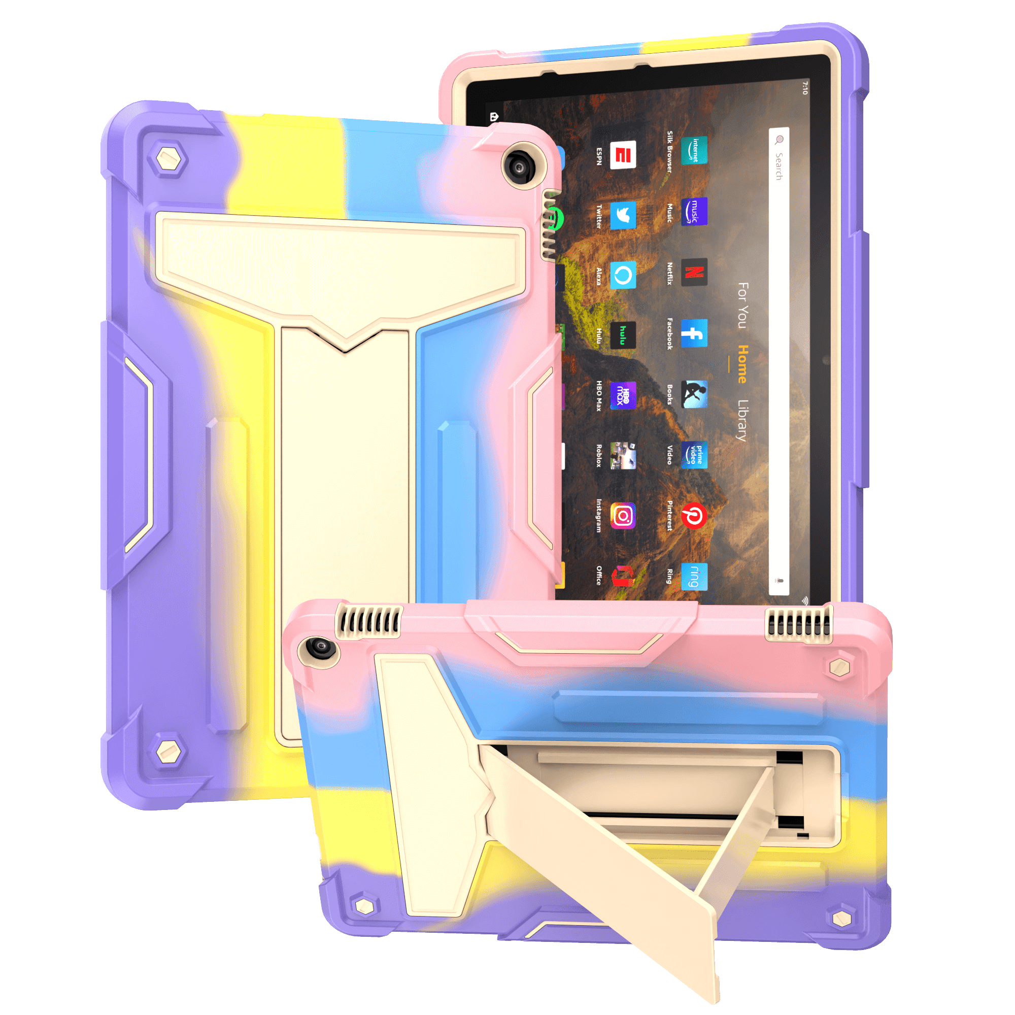 Case for Fire HD 10/HD 10 Plus Tablet (2021 Release, 11th Generation ...