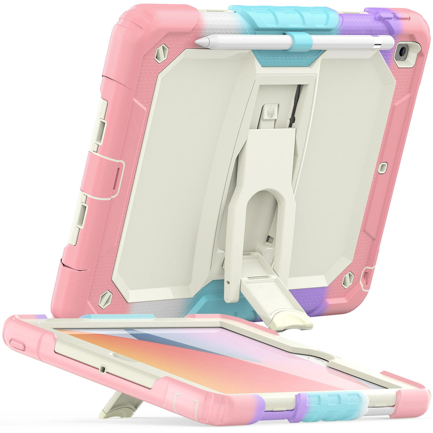 Case For Apple iPad 9th Gen 10.2 inch (2021) Heavy Duty Full Body 2in1 ...