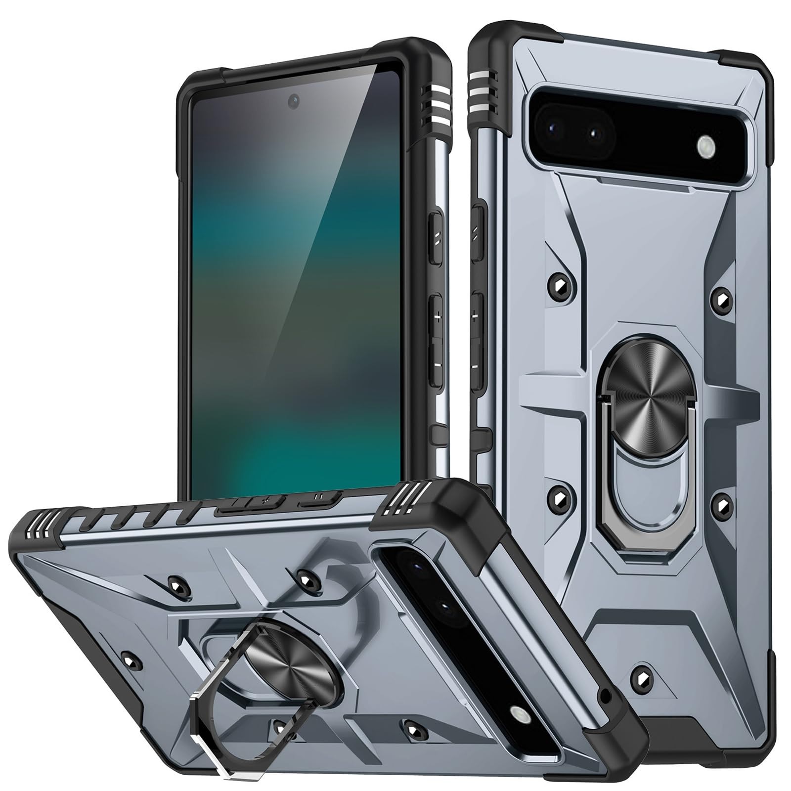 Case For Google Pixel 8 Pro/Pixel 8 Military Grade Stand Anti Drop ...