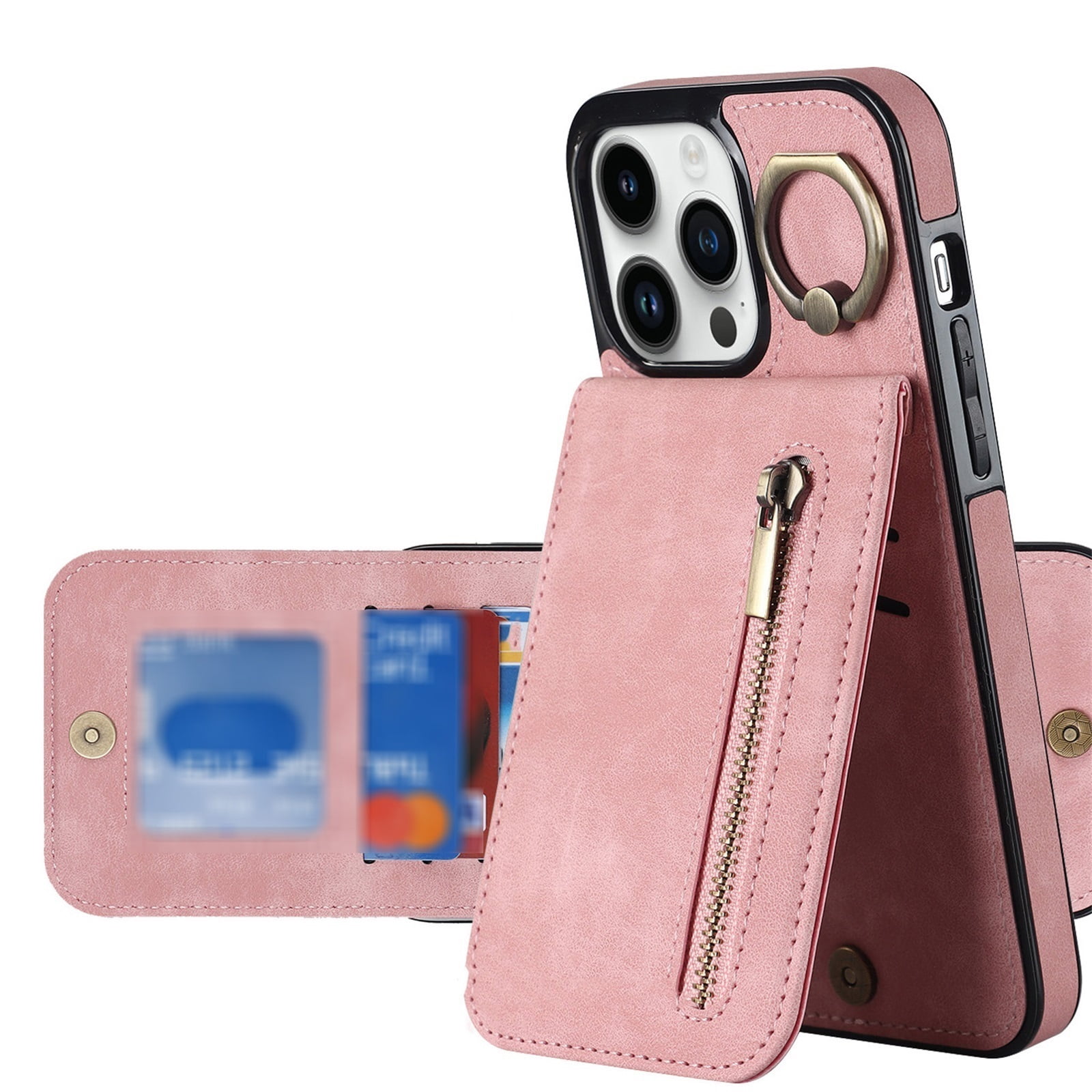 Case For IPhone 16 Pro Max/16 Pro/16 Plus/16, Ring Stand Cover RFID ...