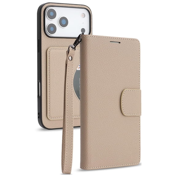 Case For IPhone 17 Pro Max/17 Pro/17/17E, Detachable Flip Wallet ...