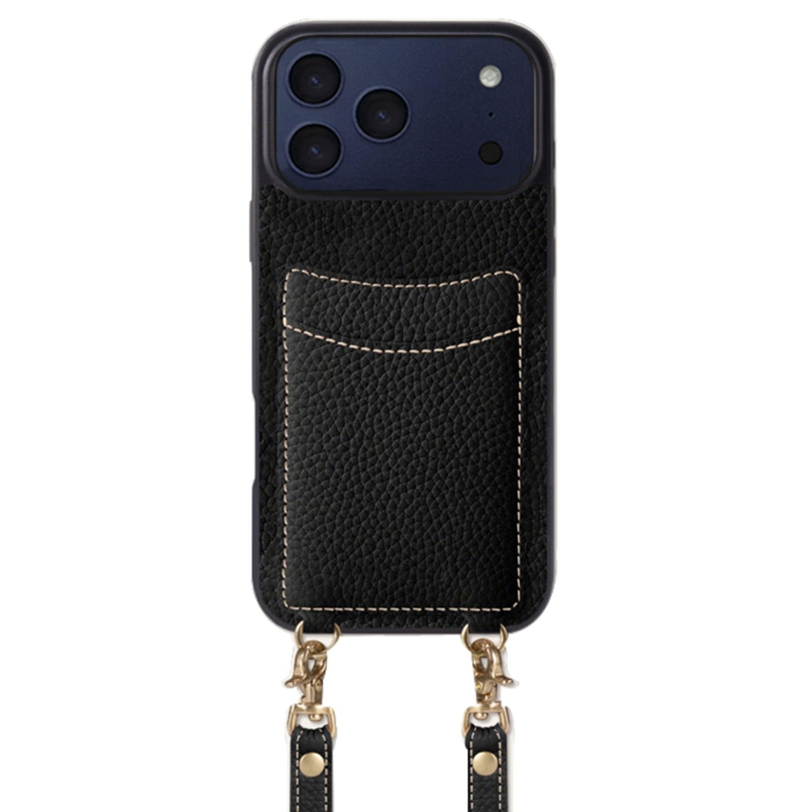 Case For IPhone 17 Pro Max/17 Pro/17 Air/17, Genuine Leather Shell With ...