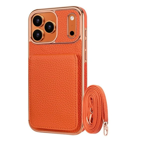 Case For IPhone 17 Pro Max/17 Pro/17 Air/17, PU Leather Shell With Card ...