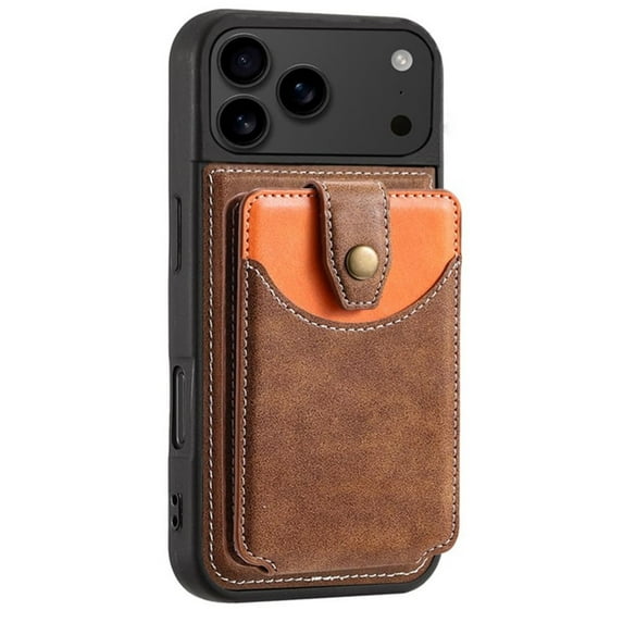 Case For IPhone 17 Pro Max/17 Pro/17 Air/17, PU Leather Shell With ...