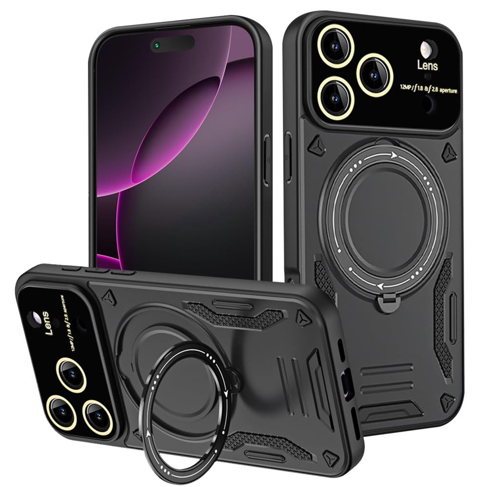 Case For IPhone 17 Pro Max/17 Pro/17 Air/17, Super Slim Magnetic Cover ...