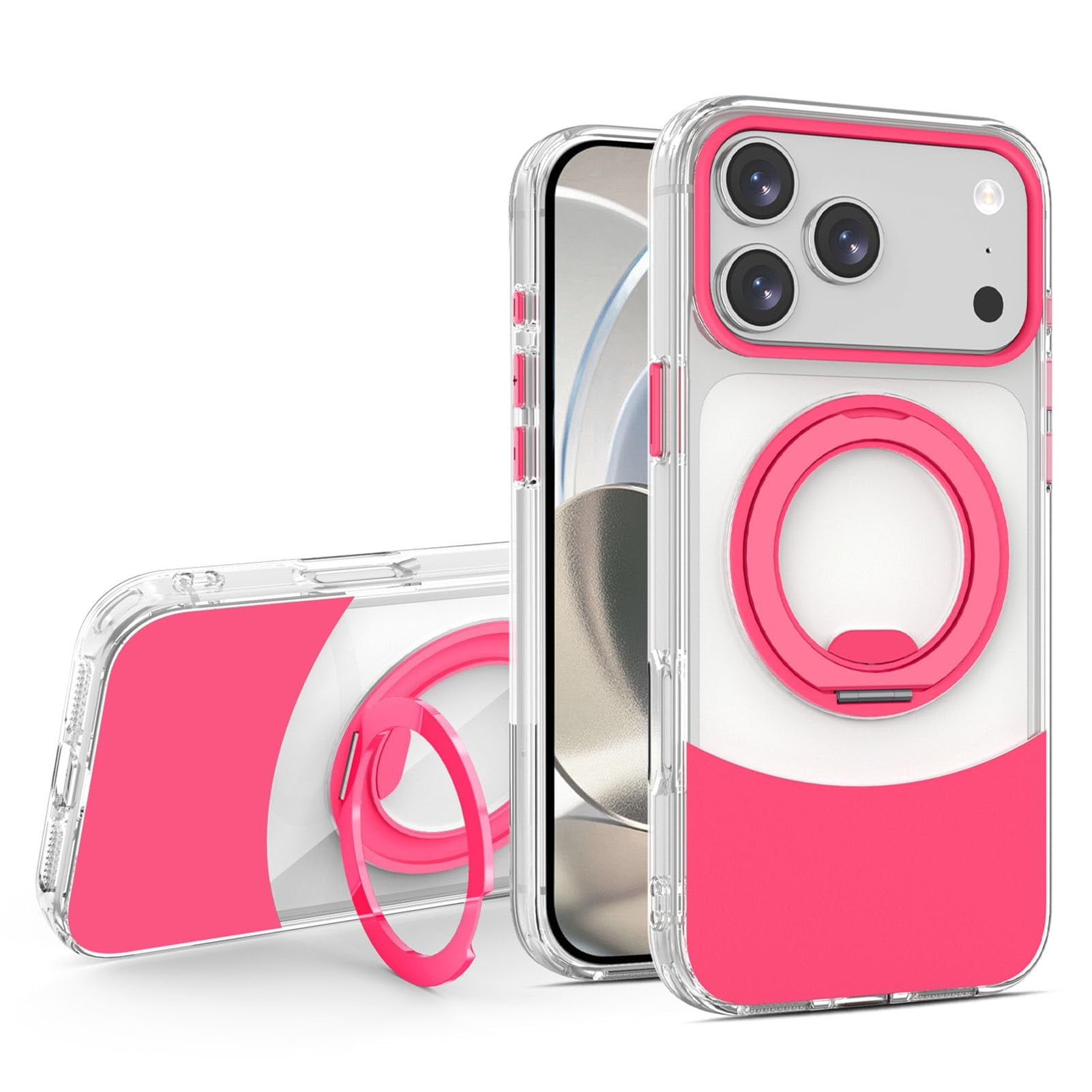 Case For IPhone 17 Pro Max/17 Pro/17 Air/17, Transparent Shell With Non ...