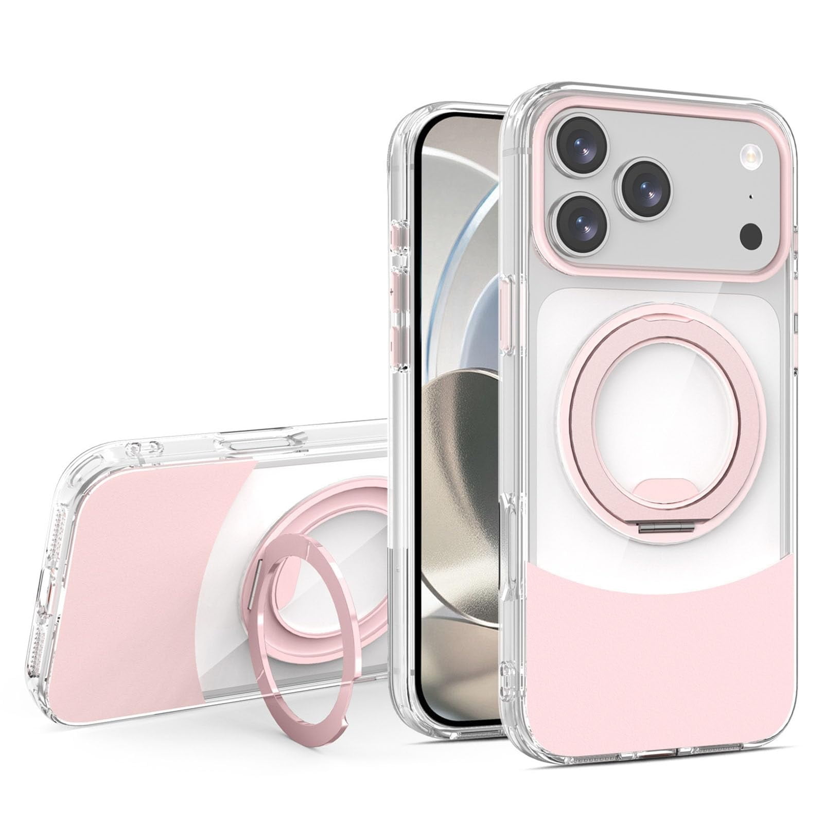 Case For IPhone 17 Pro Max/17 Pro/17 Air/17, Transparent Shell With Non ...