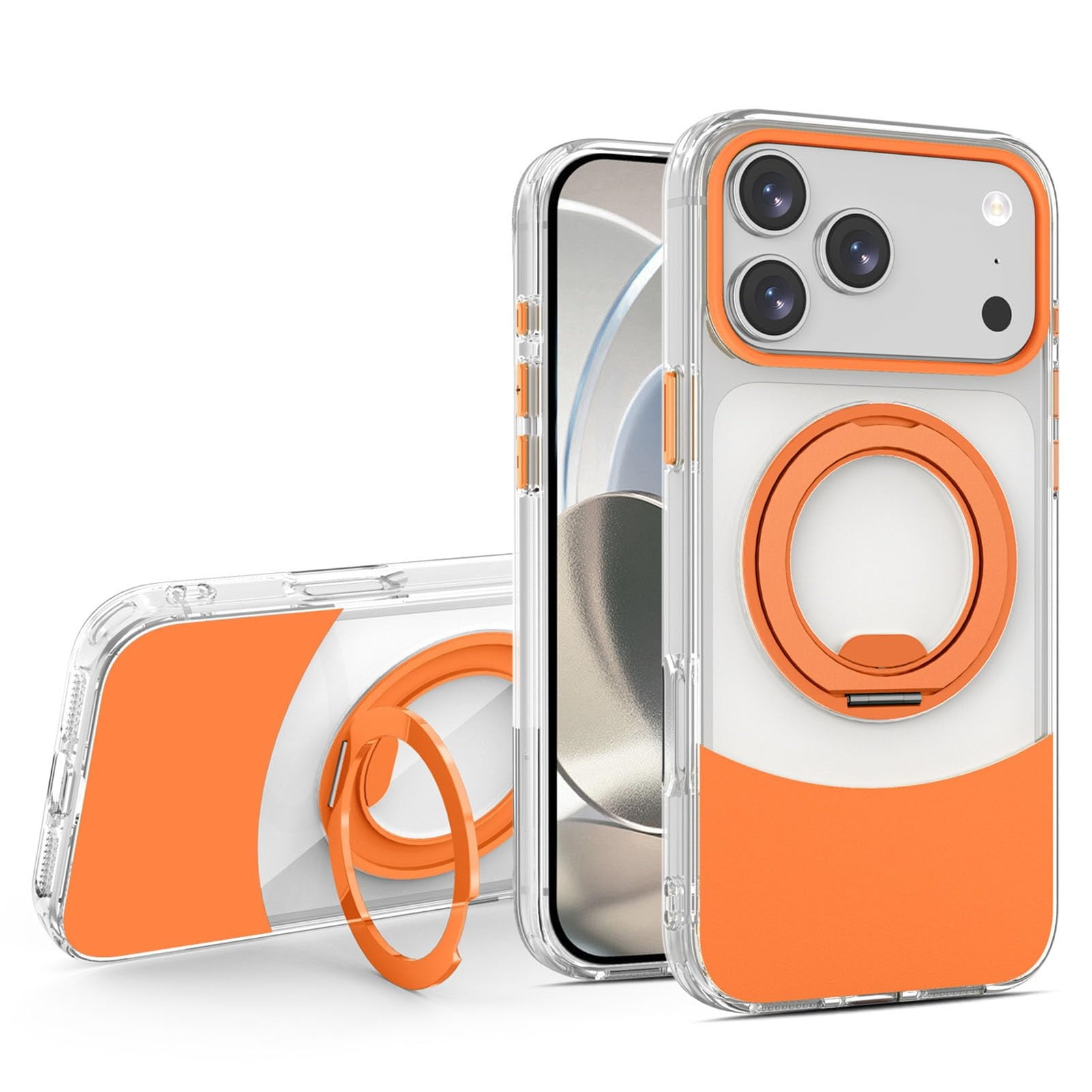 Case For IPhone 17 Pro Max/17 Pro/17 Air/17, Transparent Shell With Non ...