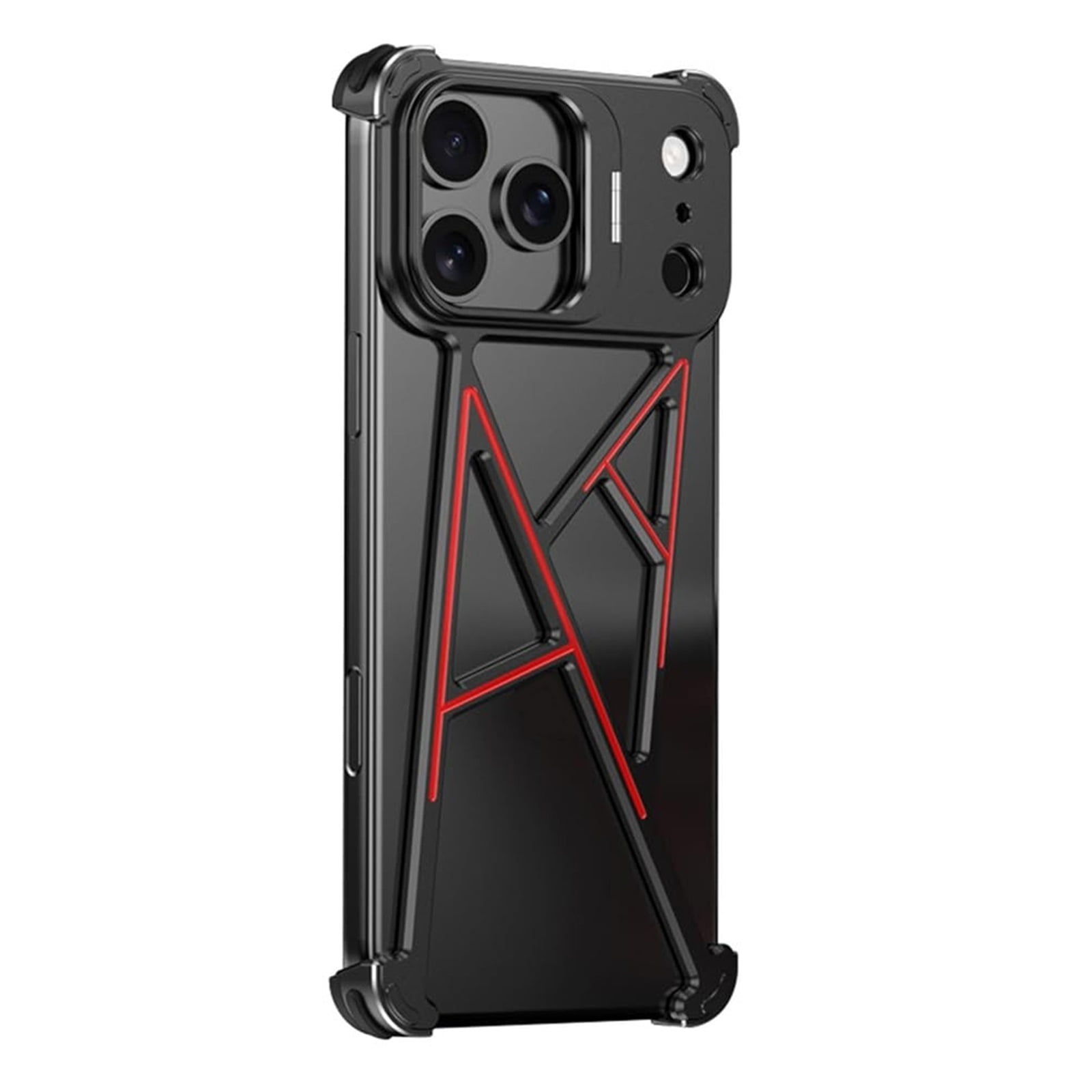 Case For IPhone 17 Pro Max/17 Pro, Camera Holder Stand Case Metal ...