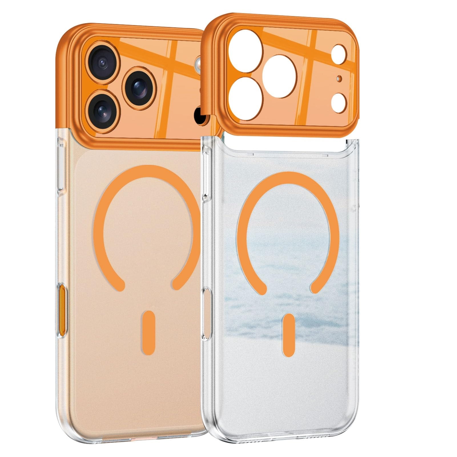 Case For IPhone 17 Pro Max/17 Pro, Transparent Shell With Anti ...