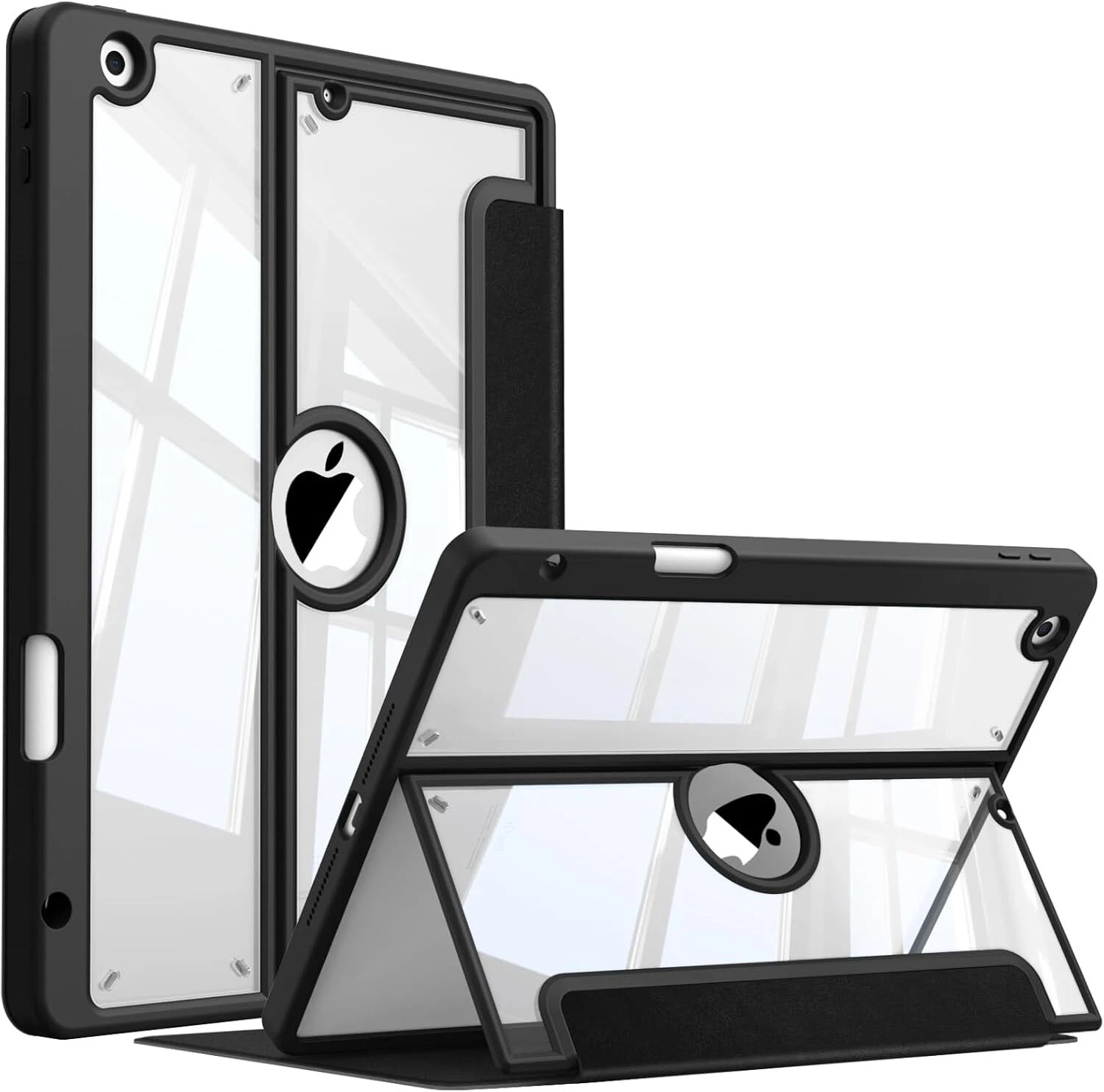 Case For Ipad 9Th 8Th 7Th 10.2 Inch Multiple Angles View Stand Cover ...