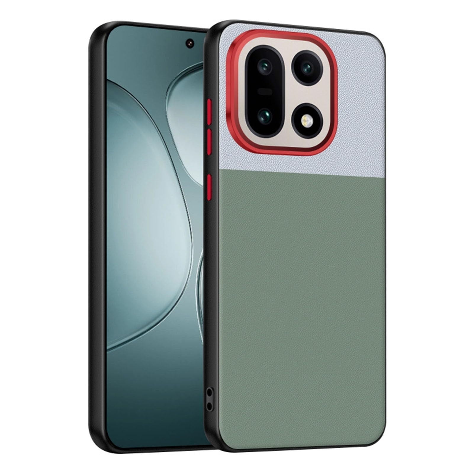 Case For OnePlus 15, PU Leather Shell With Super Slim Anti-Scratch ...