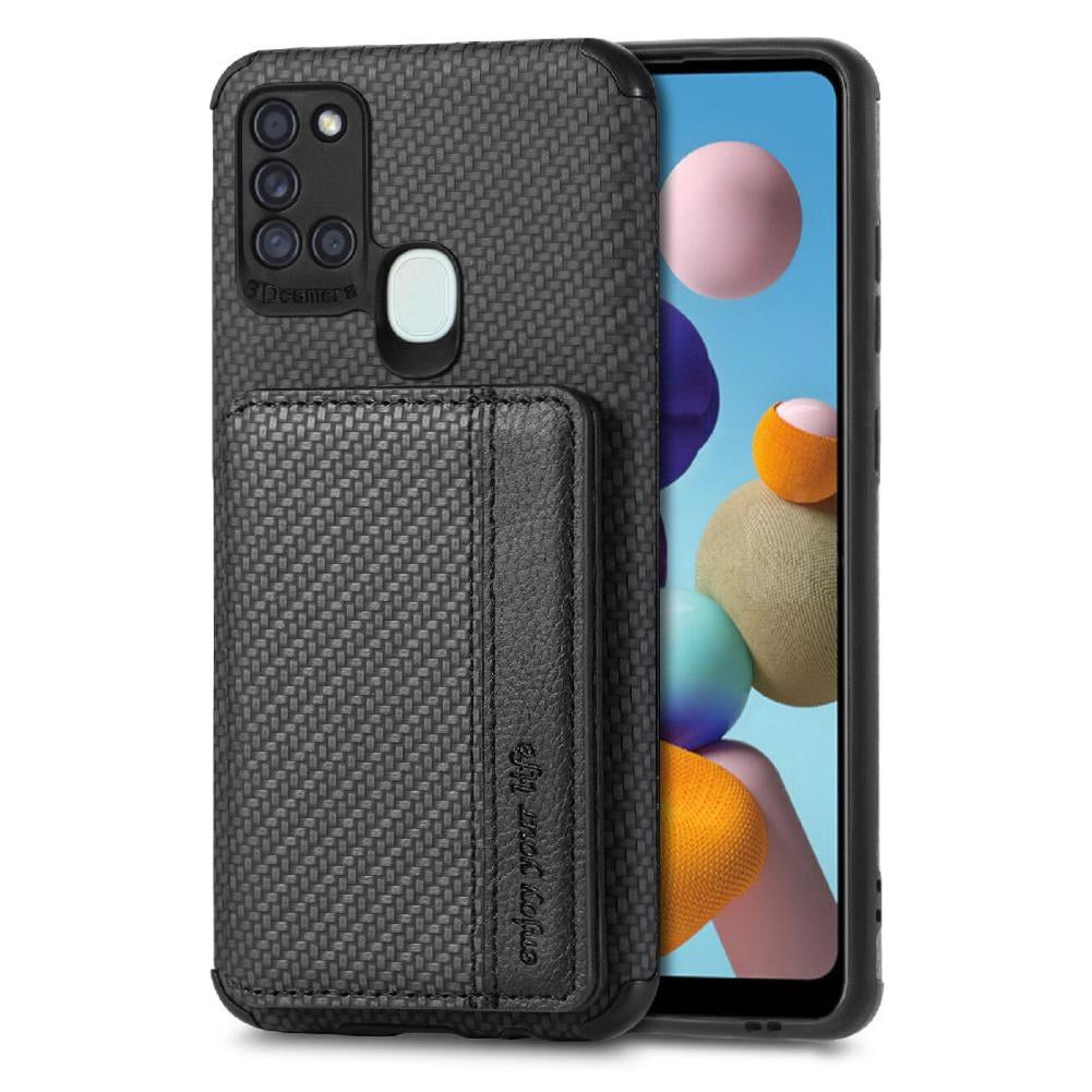 Case For Samsung Galaxy A21S Stand Function RFID Blocking Complete ...