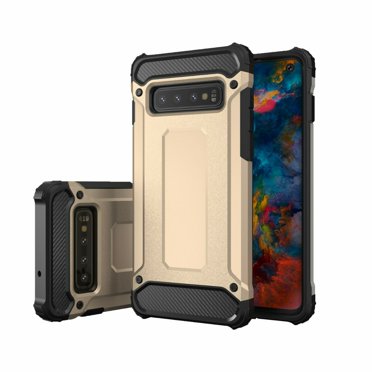 For Samsung Galaxy S10+ Plus Case, Heavy-Duty Shockproof Protective ...