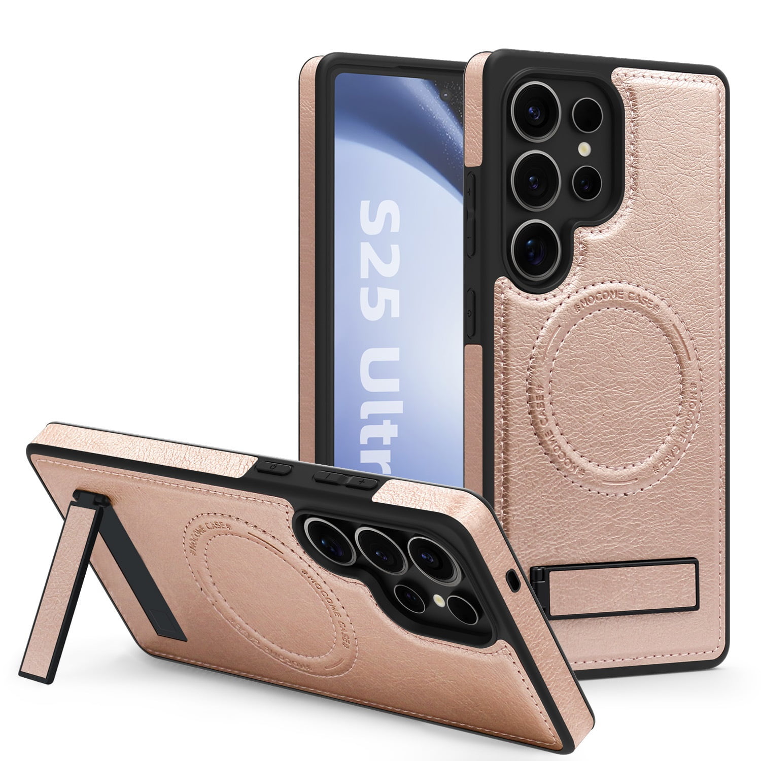 Case For Samsung Galaxy S25/S25 Ultra/S25 Plus Magnetic Leather Shell Stand Drop Protection ...