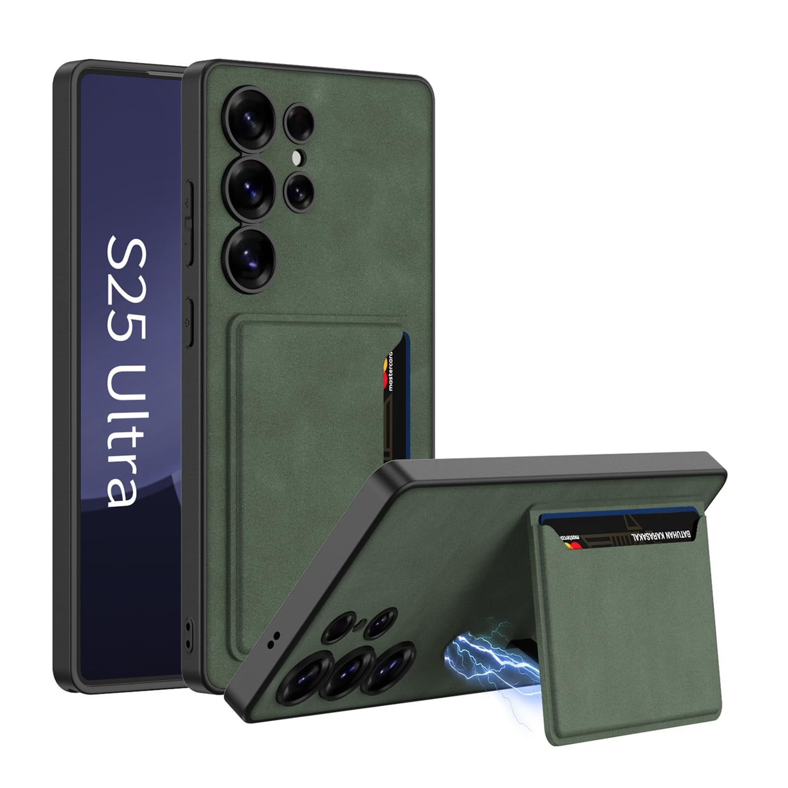 Case For Samsung Galaxy S25 Ultra/S25 Plus/S25, Card Holder Leather ...