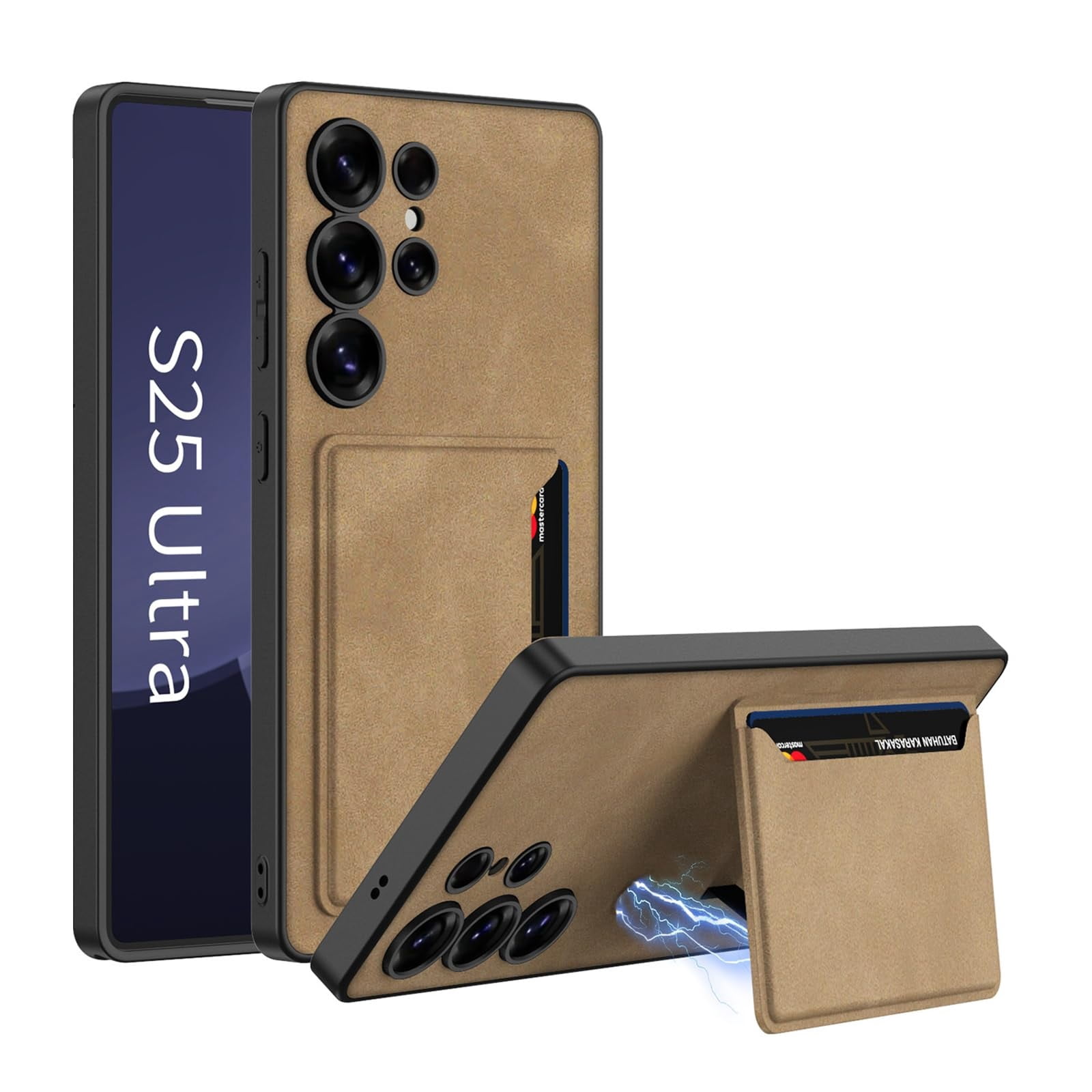 Case For Samsung Galaxy S25 Ultra/S25 Plus/S25, Card Holder Leather ...