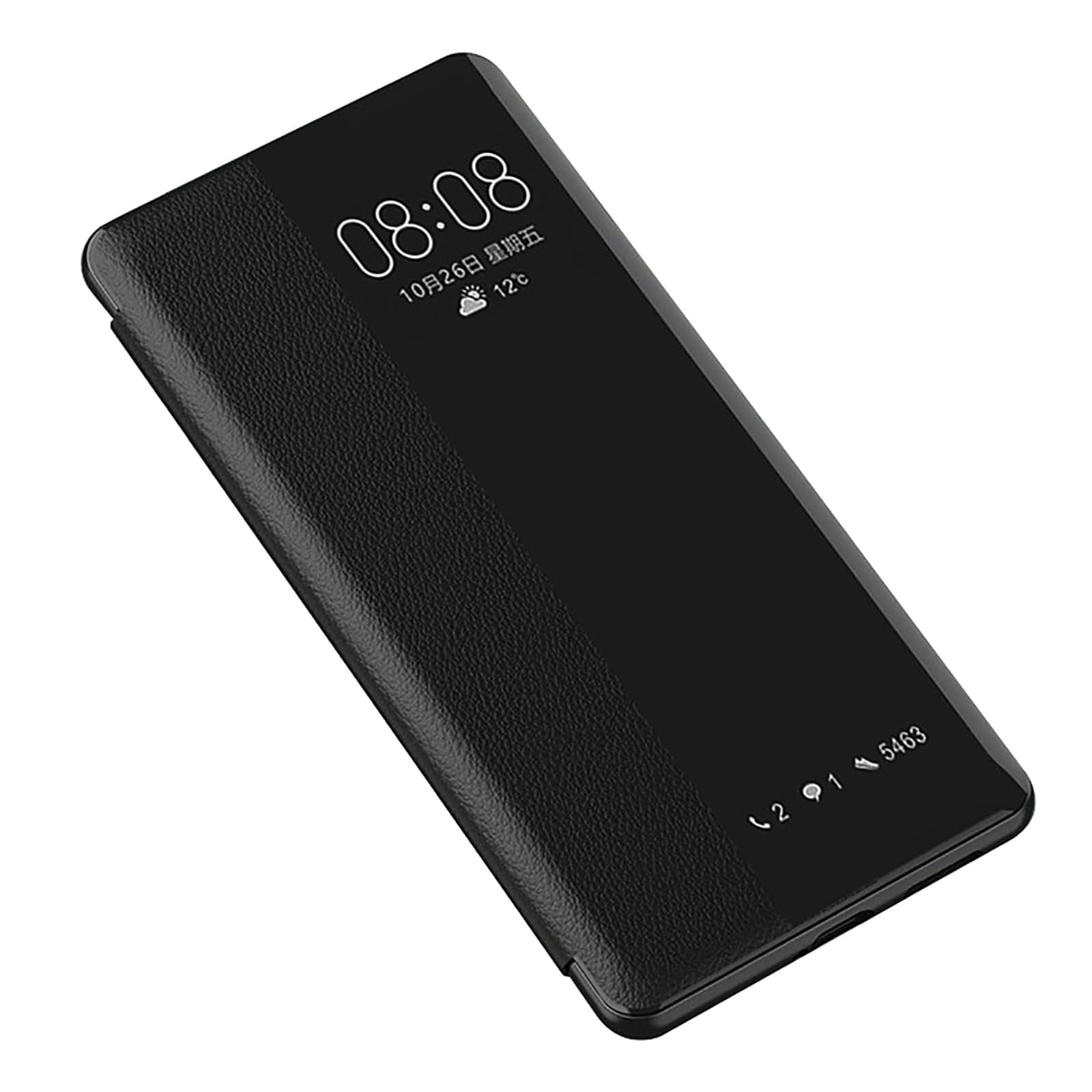 Case For Samsung Galaxy S25 Ultra/S25 Plus/S25, Intelligent Window Phone Shell Magnetic Leather ...