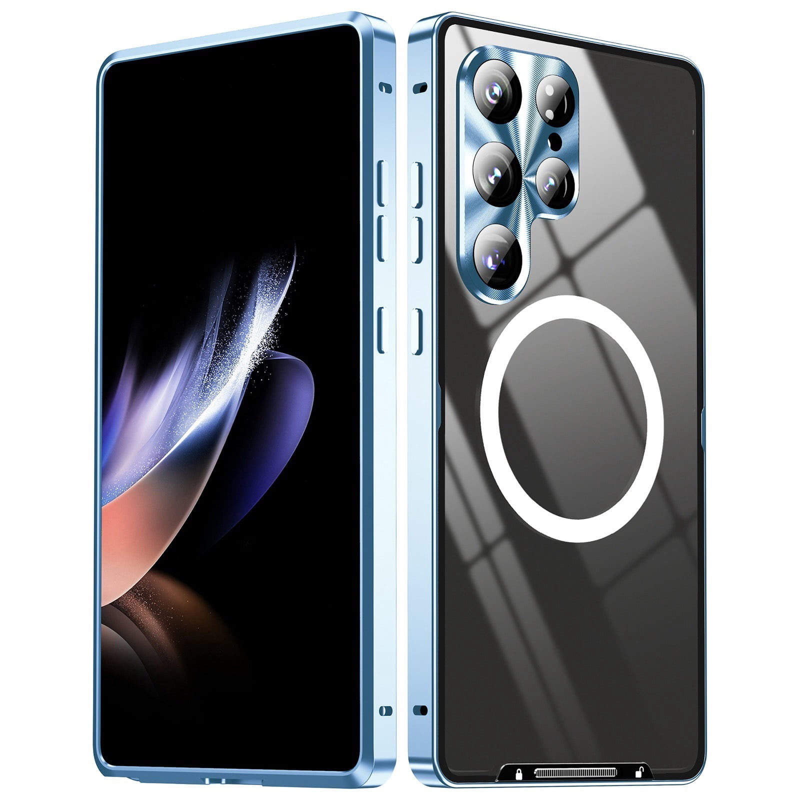 Case For Samsung Galaxy S25 Ultra/S25 Plus/S25, Metal Bezel Phone Cover ...