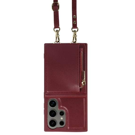 Case For Samsung Galaxy S25 Ultra/S25 Plus/S25, PU Leather Cover With ...