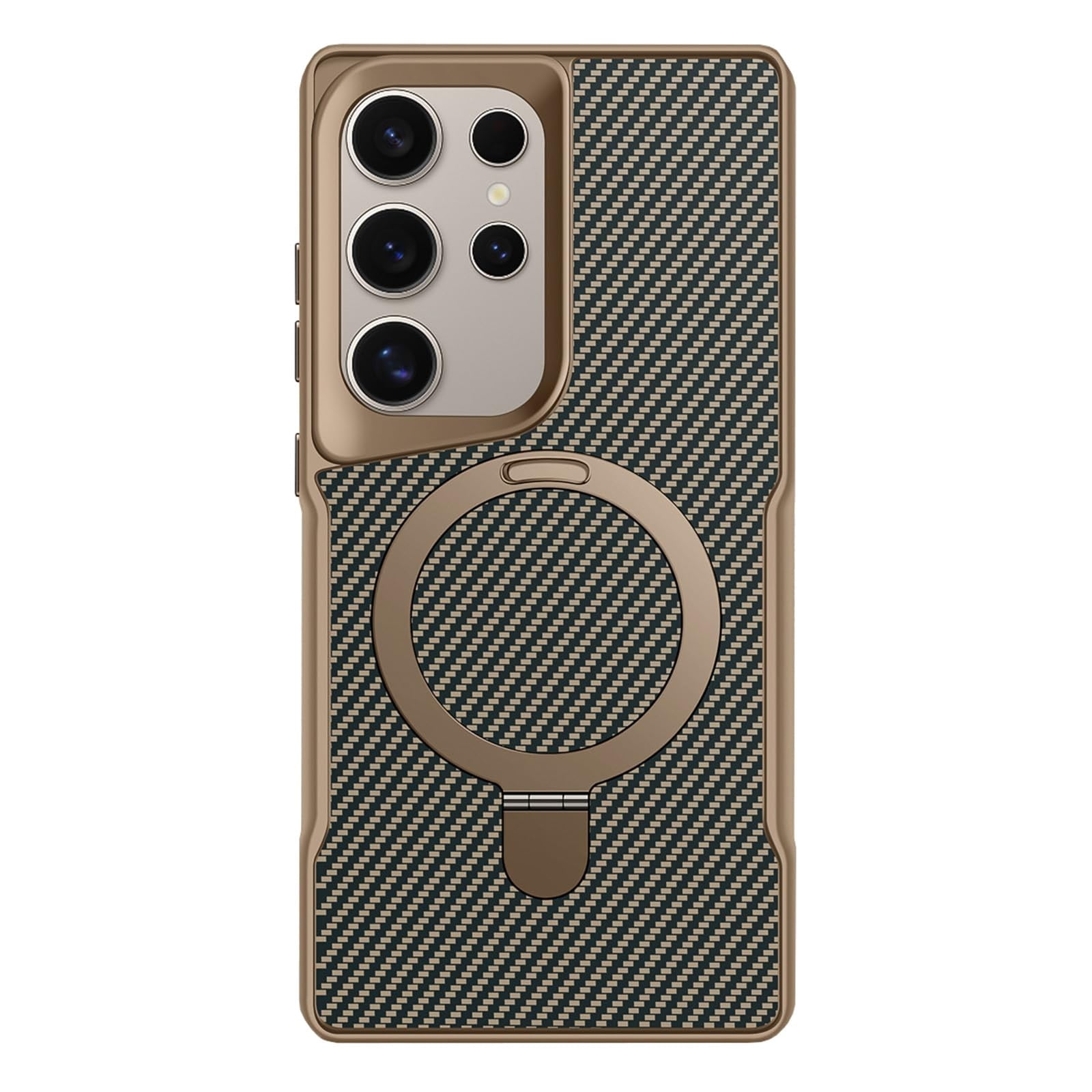 Case For Samsung Galaxy S25 Ultra/S25 Plus/S25, Ring Magnetic Stand ...