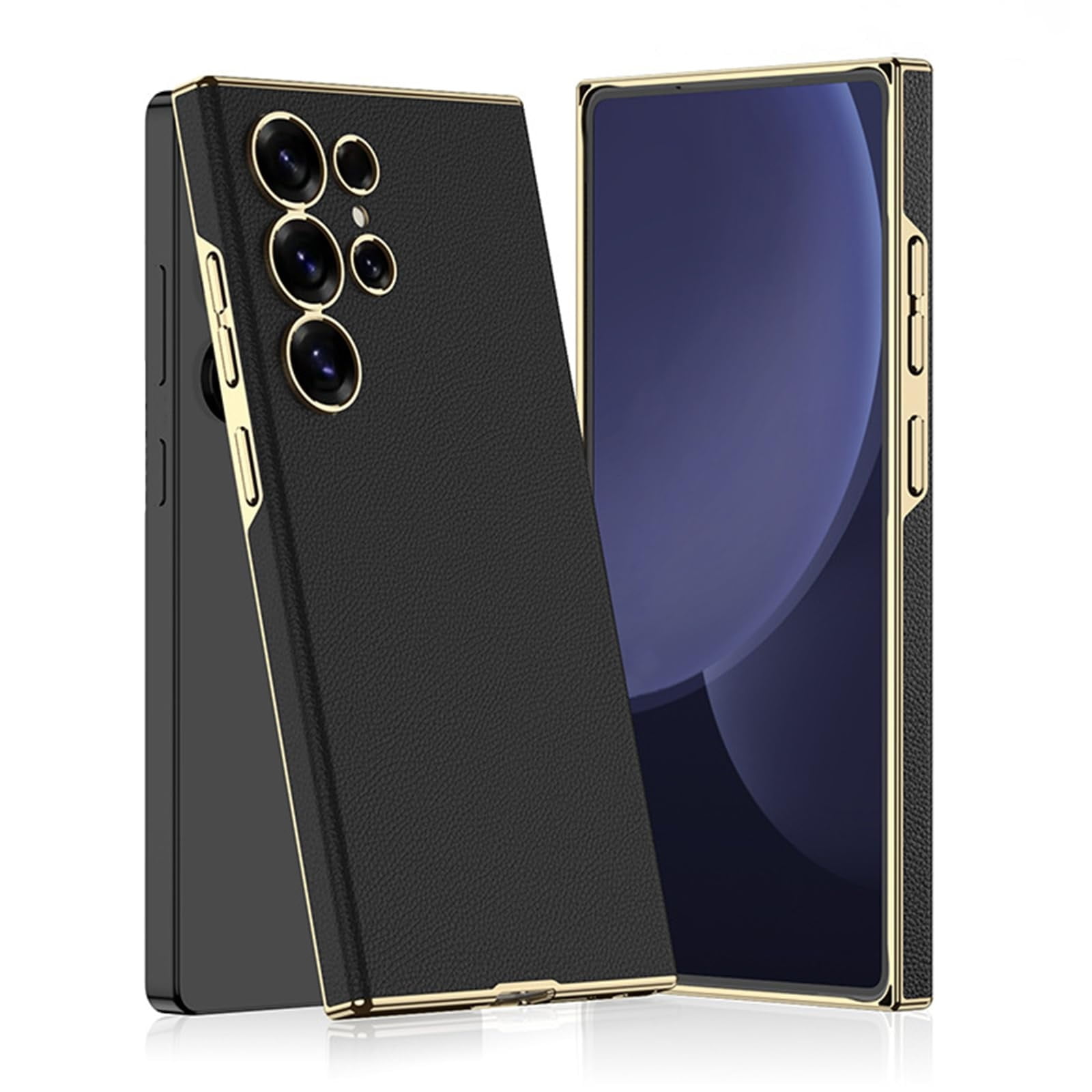 Case For Samsung Galaxy S25 Ultra, Soft Leather Slim Shell Drop-proof ...