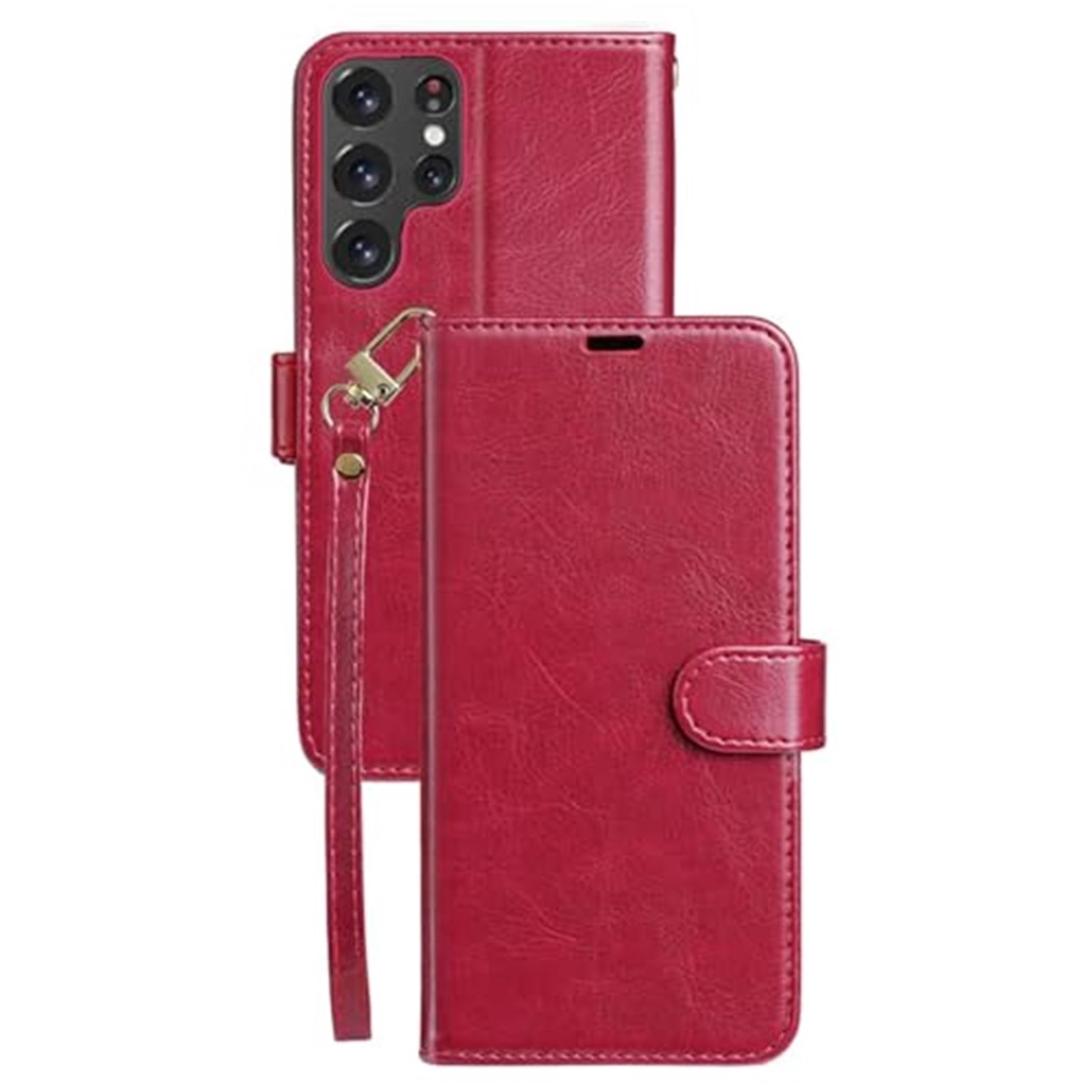 Case For Samsung Galaxy S26 Ultra/S26 Plus/S26, PU Leather Cover With ...