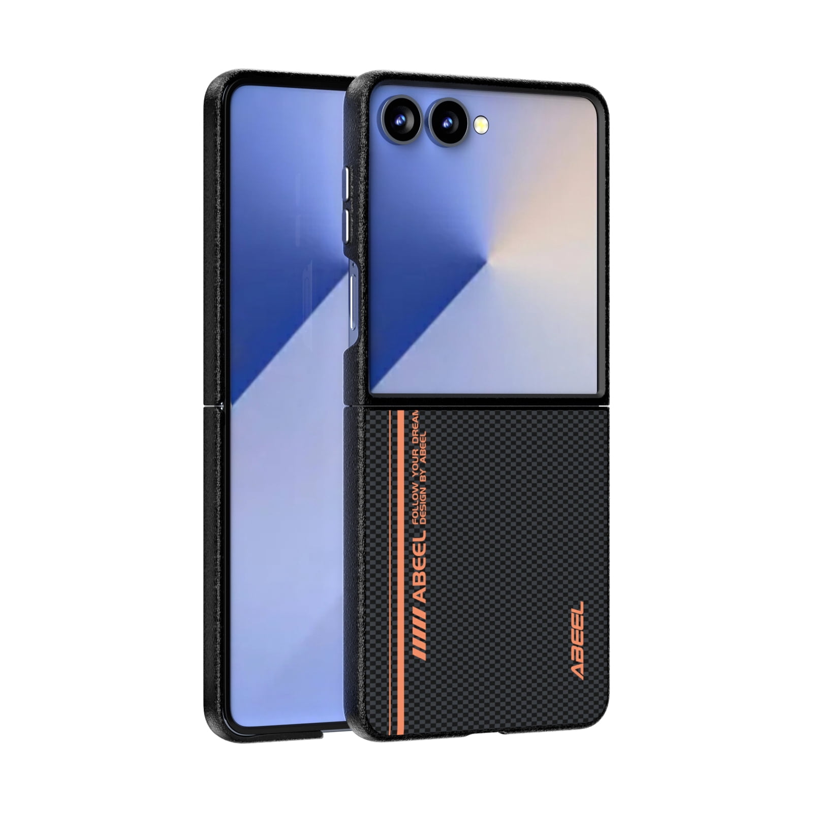 Case For Samsung Galaxy Z FLIP 7 Foldable phone case micro relief ...