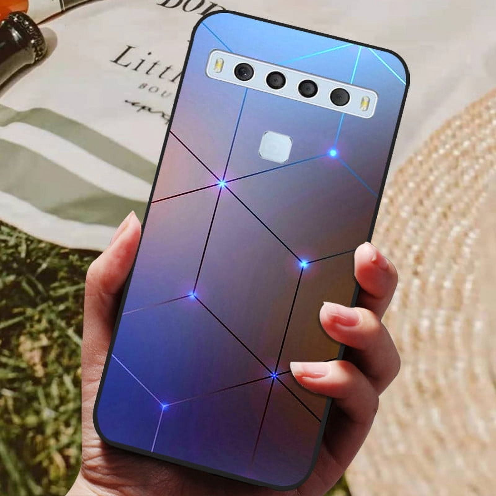 Case For TCL 10L Cases Silicone Soft Phone Bumper On TCL 10L Cute Cover ...