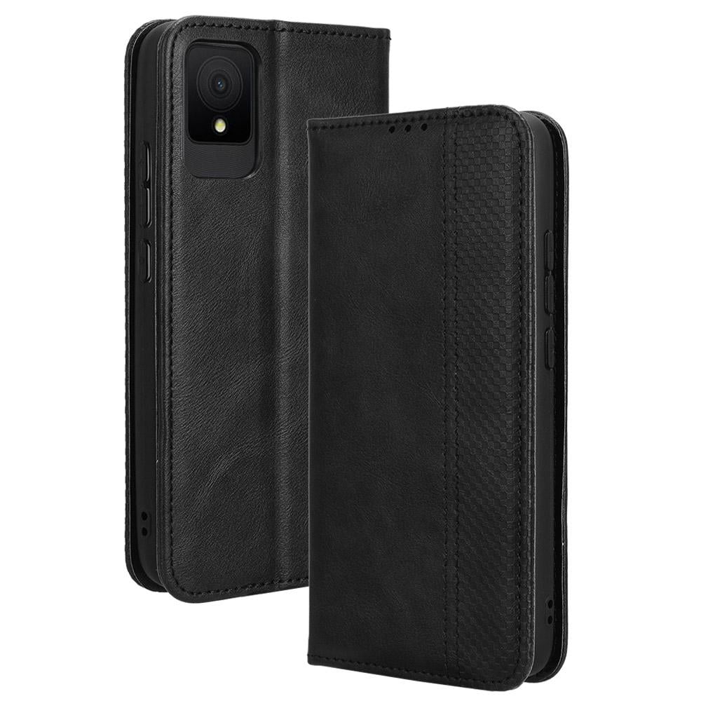 Case For Tcl 502 Wallet Pu Leather Magnetic Closure