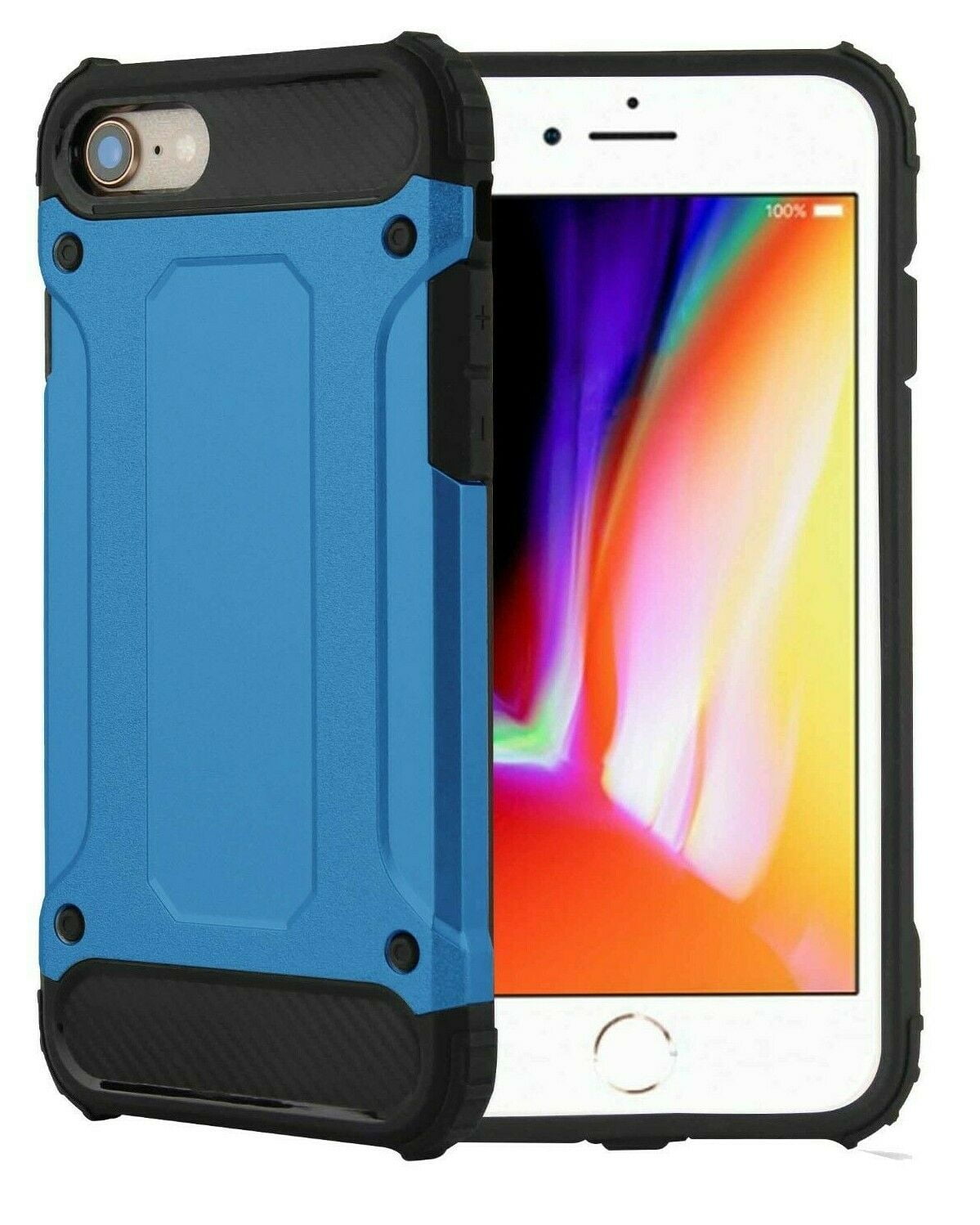 Case For iPhone SE (2nd Gen, 2020) - SuperGuardZ Heavy-Duty Shockproof ...