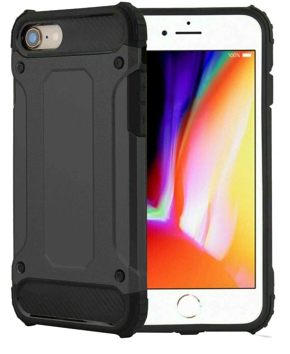 Case For iPhone SE (2nd Gen, 2020) - SuperGuardZ Heavy-Duty Shockproof ...