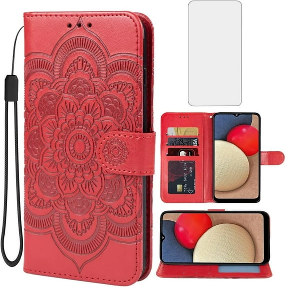 Case for Galaxy A02S Case, Samsung M02S SM-A025V Wallet Case with ...