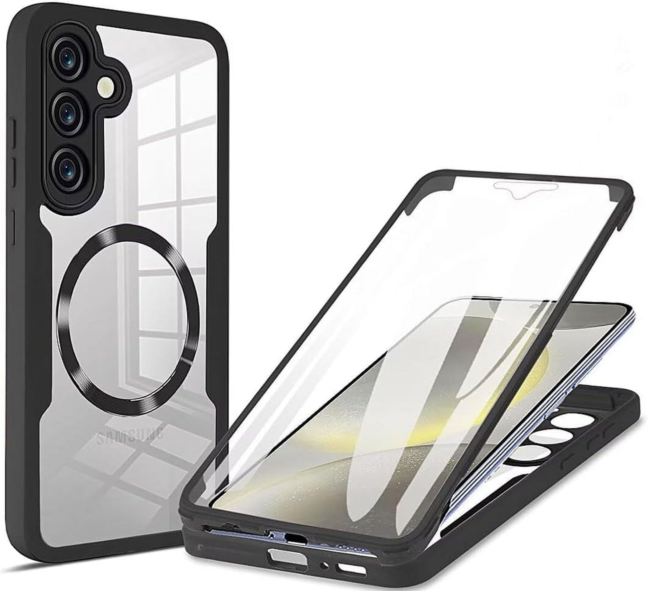 Case for Galaxy A16 5G,Full-Body Rugged Stylish Protective Clear ...