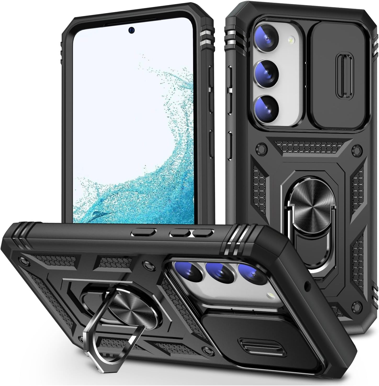 Case for Galaxy A16 5G,Military Grade Magnetic Protection [Built-in ...