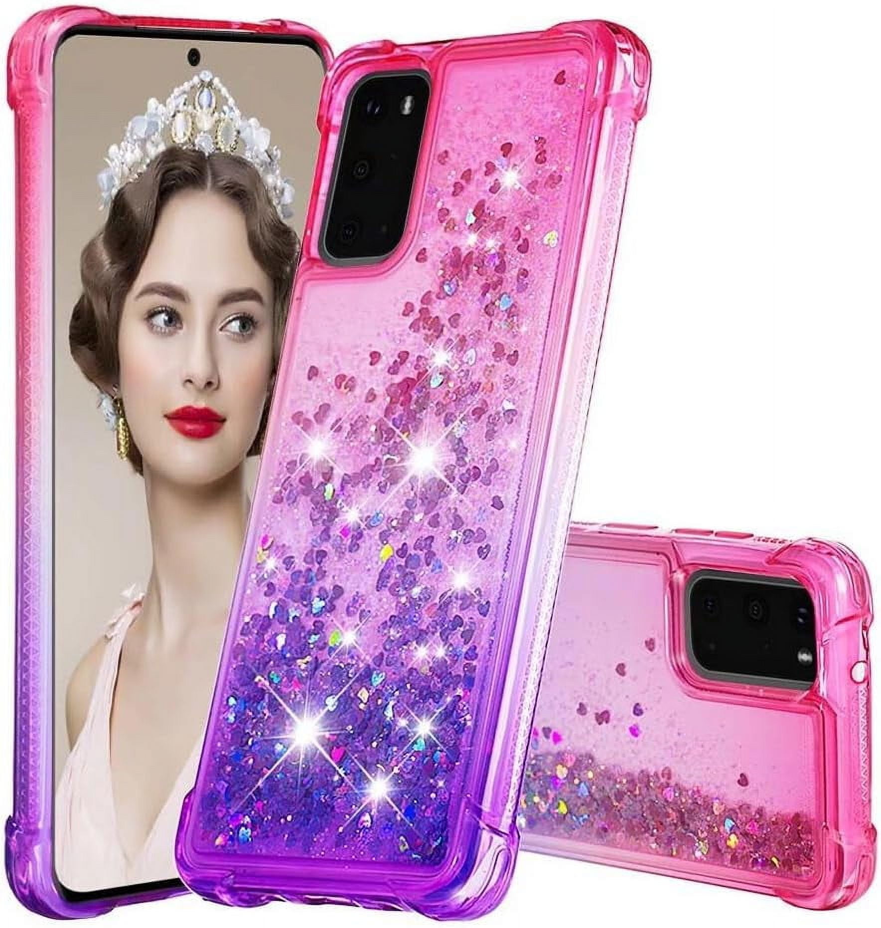 Case for Galaxy A56 5G,Flowing Bling Liquid Gradient Sparkle Moving ...