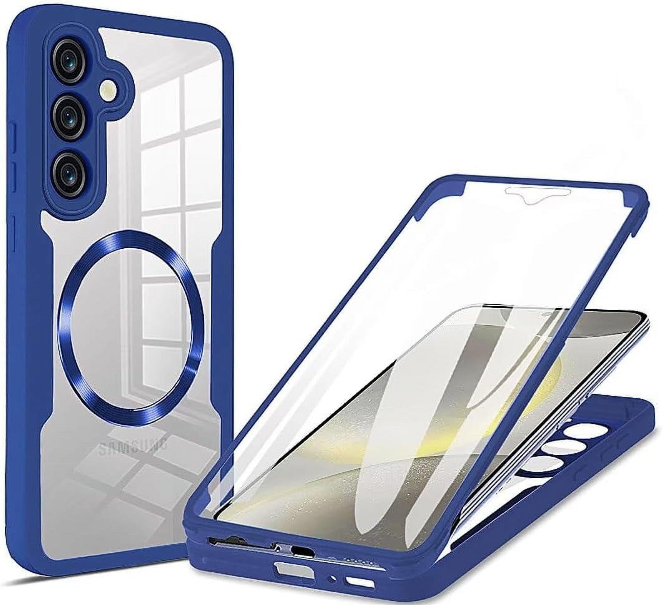 Case for Galaxy A56 5G,Full-Body Rugged Stylish Protective Clear ...