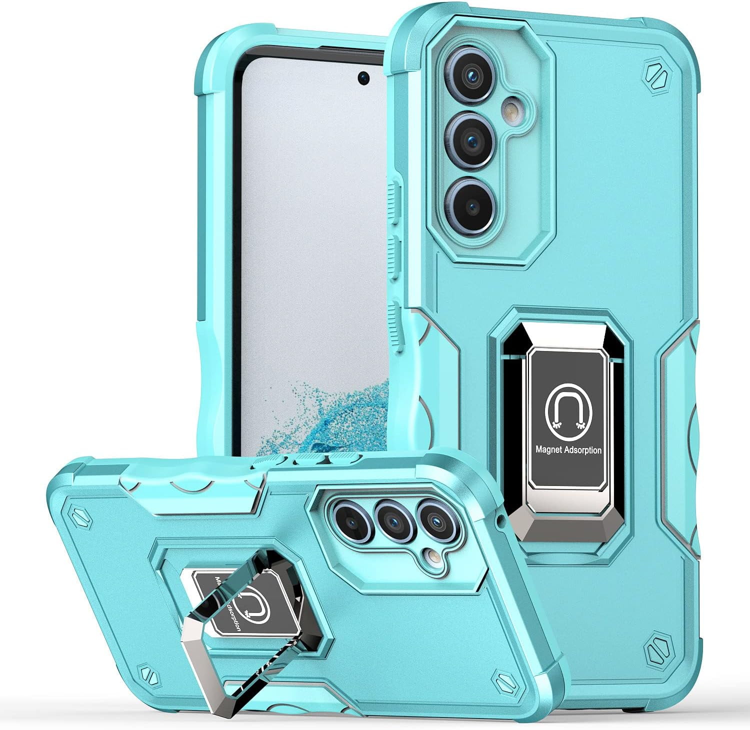 Case for Galaxy F23 5G/M23 5G,Military Grade TPU+PC [Built-in Kickstand ...