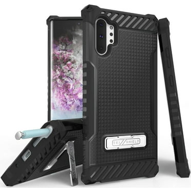 Case with Clip for Galaxy Note 10 Plus, Red Tri-Shield [Military Grade ...