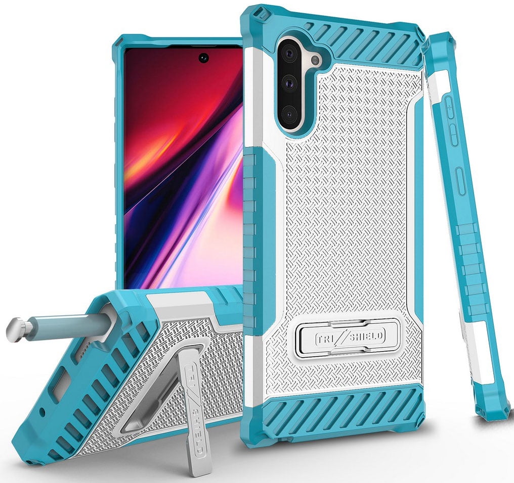 Case for Galaxy Note 10, Tri-Shield [Military Grade] Rugged Cover with ...