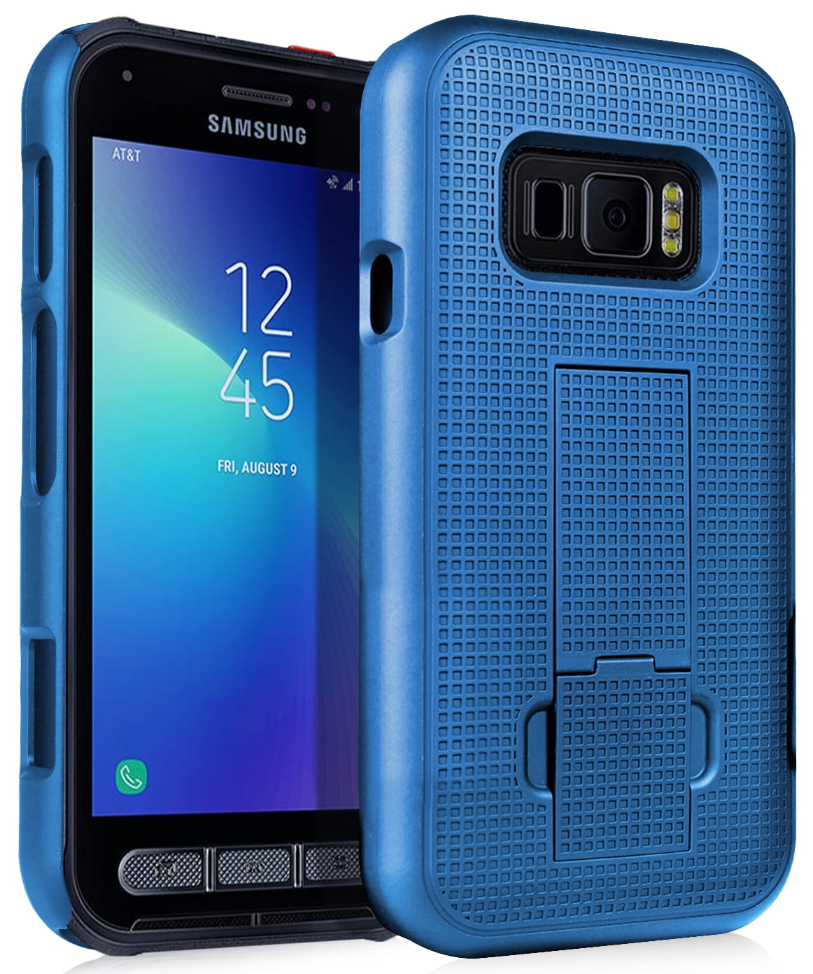 Case for Galaxy XCover FieldPro, Nakedcellphone Slim Ribbed Rubberized ...