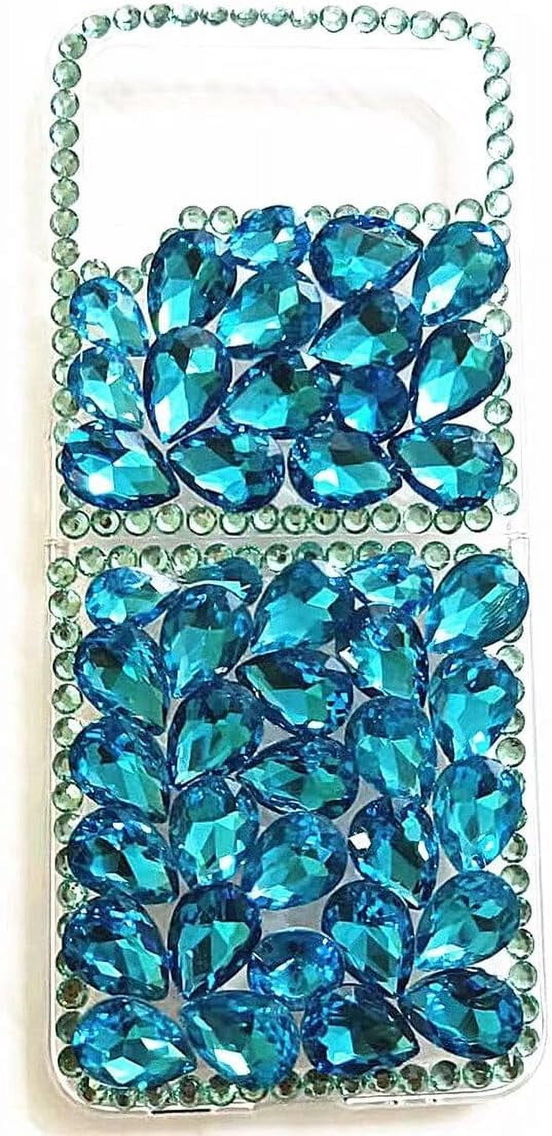 Case for Galaxy Z Flip,Galaxy Z Flip 2 5G Case,3D Handmade Sparkle ...