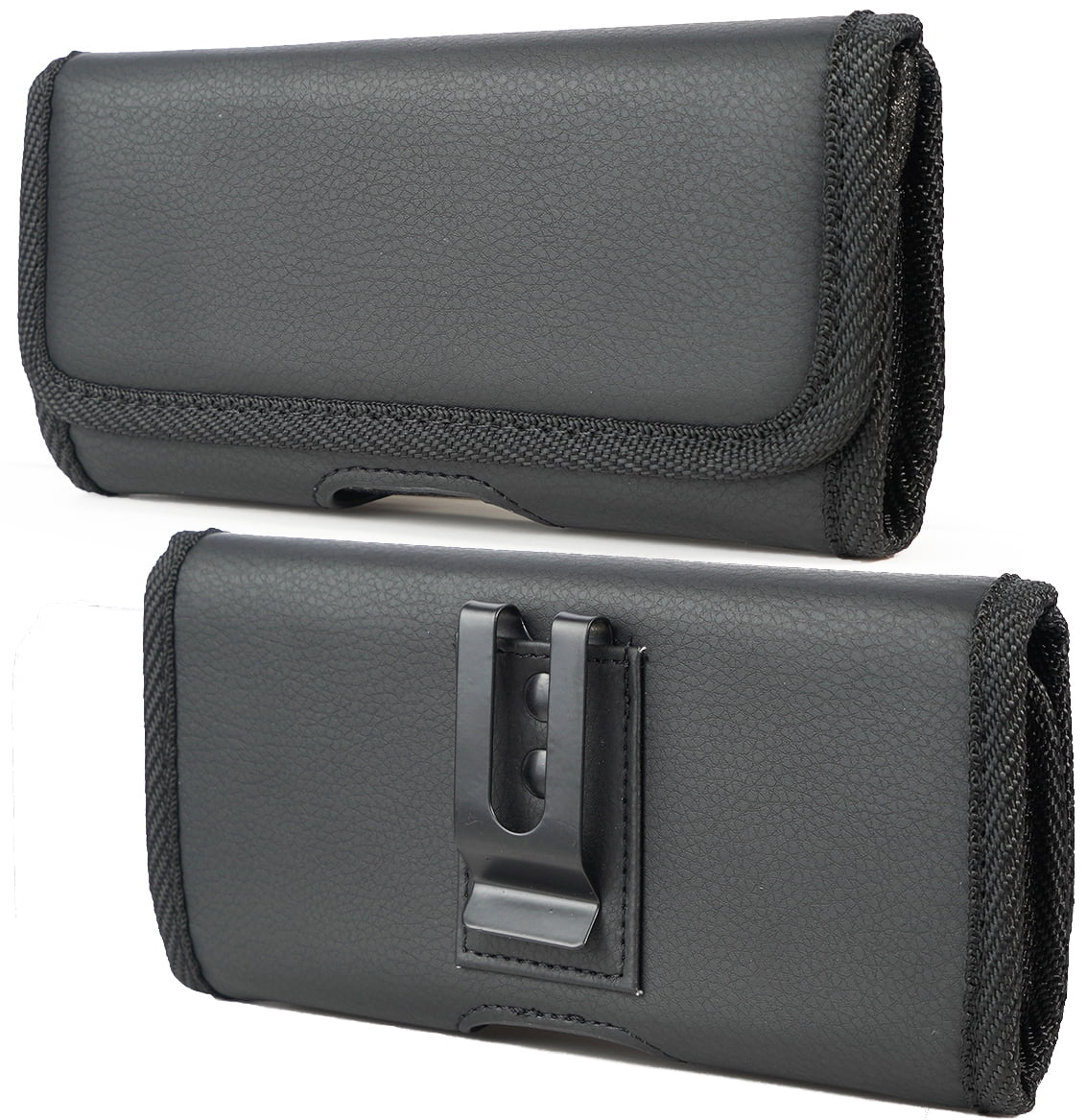 Nakedcellphone Leather Pouch for Samsung Galaxy Z Fold (5/4/3/2), with ...