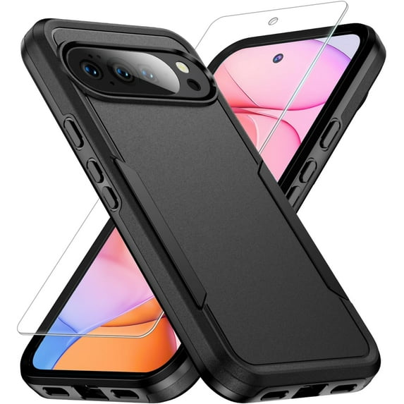 Case for Google Pixel 10 Pro XL Case with Tempered Glass Screen ...