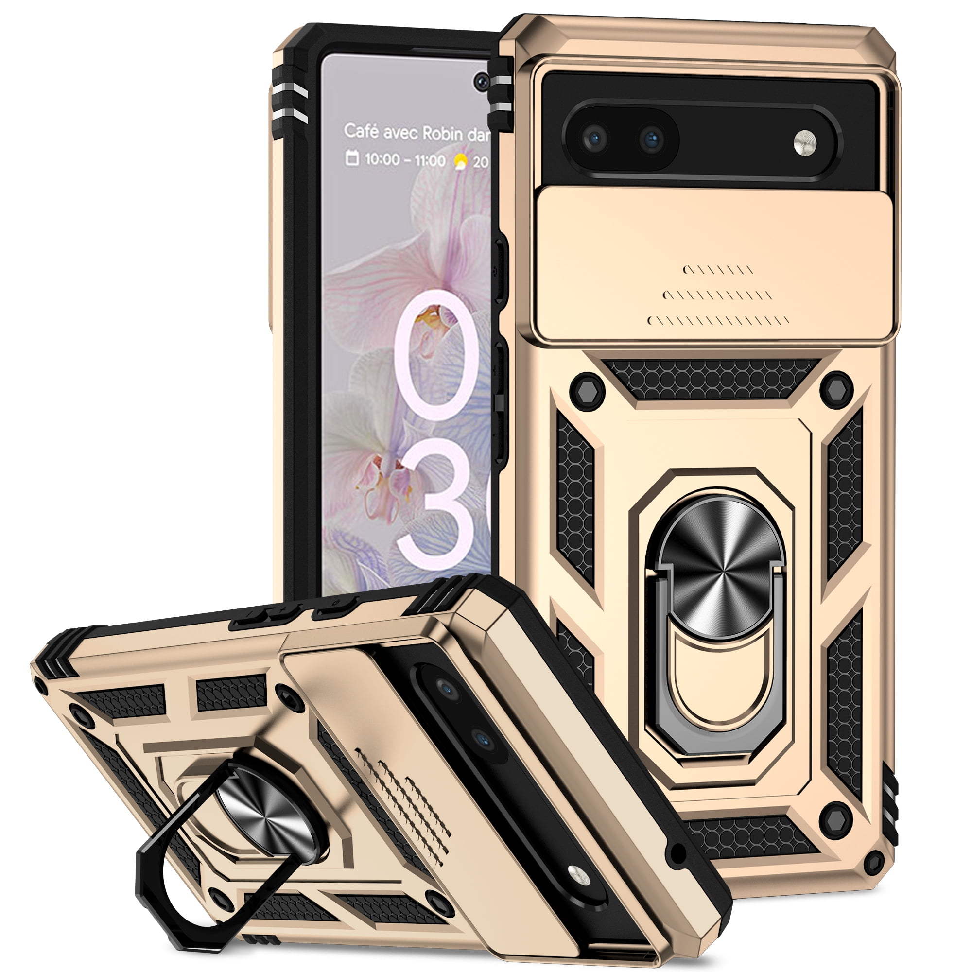 Case for Google Pixel 6A mobile phone case double-layer military heavy ...