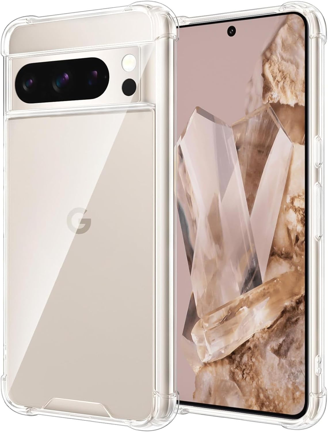 Case for Google Pixel 8 Pro, Airbag Corners Shockproof Bumper ...