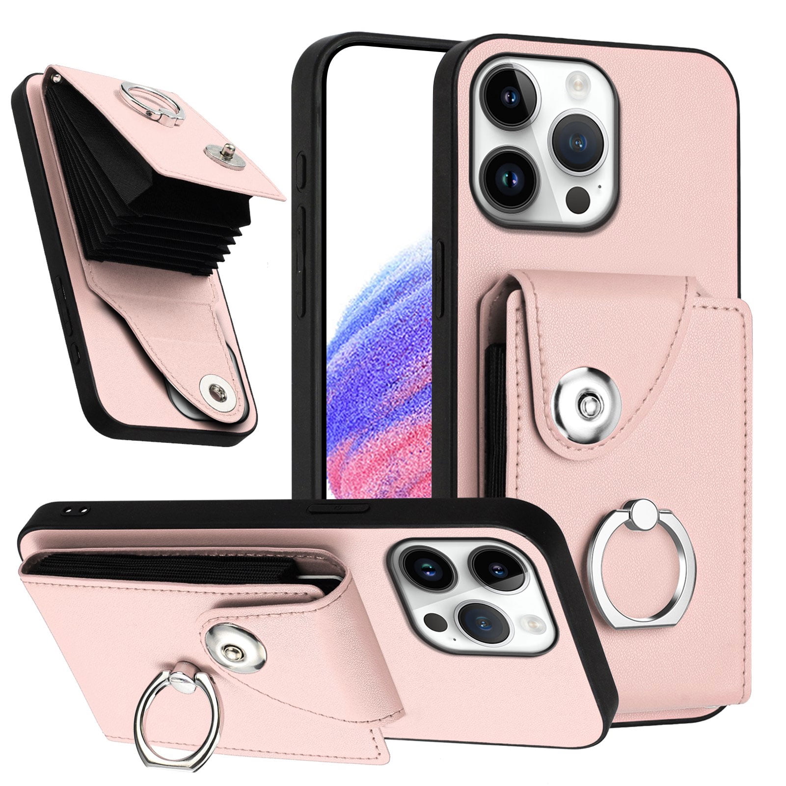 Case for Google Pixel 8A Mobile phone case, wallet with card clip, magnetic buckle, flip cover ...