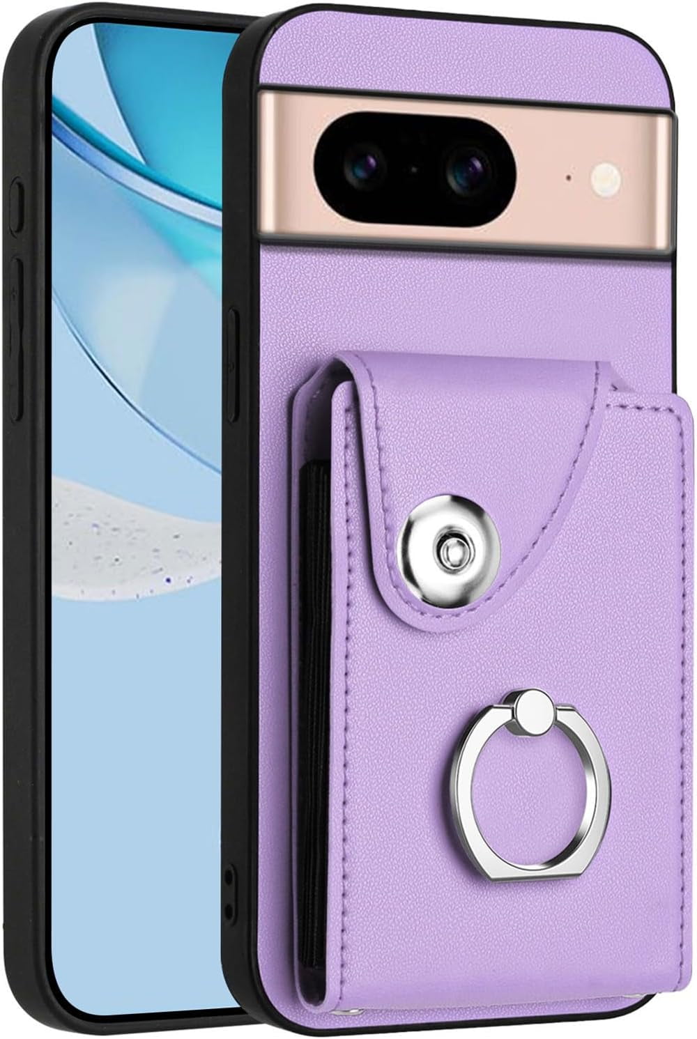 Case for Google Pixel 8A, Pixel 8A Wallet Case with Card Holder Design ...