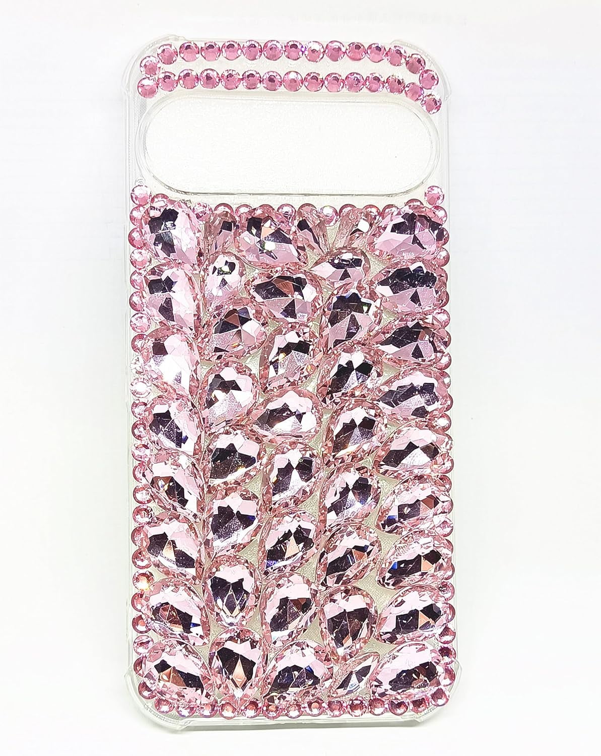 Case for Google Pixel 9,Google Pixel 9 Pro Case,3D Handmade Sparkle Stunning Stones Crystal ...